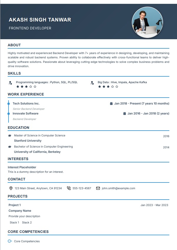 Build My CV
