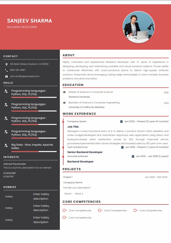 Build My CV