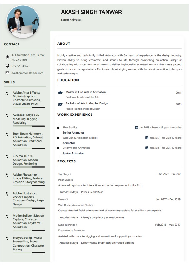 Build My CV