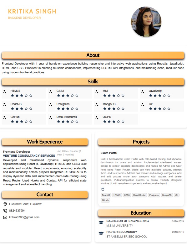 Build My CV