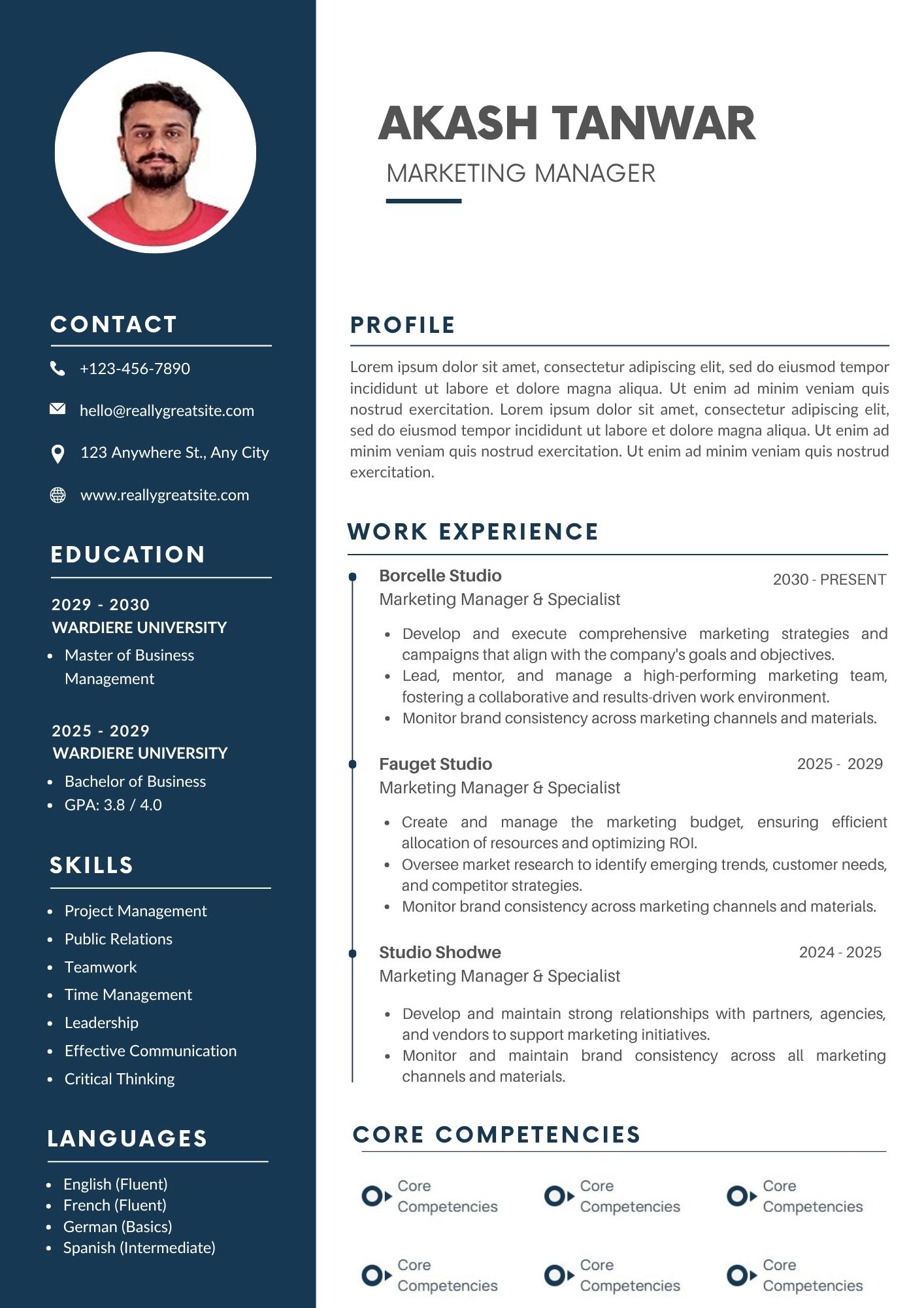 Build My CV