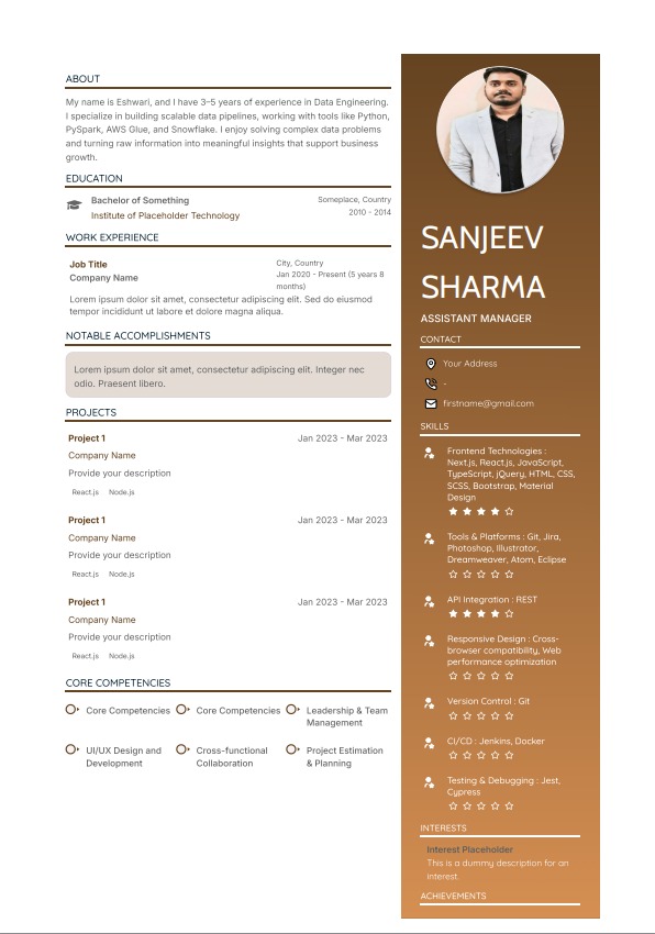 Build My CV